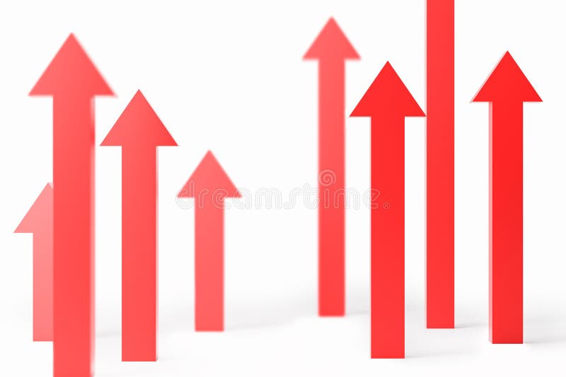 Arrows Pointing Up Over Stock Illustrations – 26 Arrows Pointing Up ...