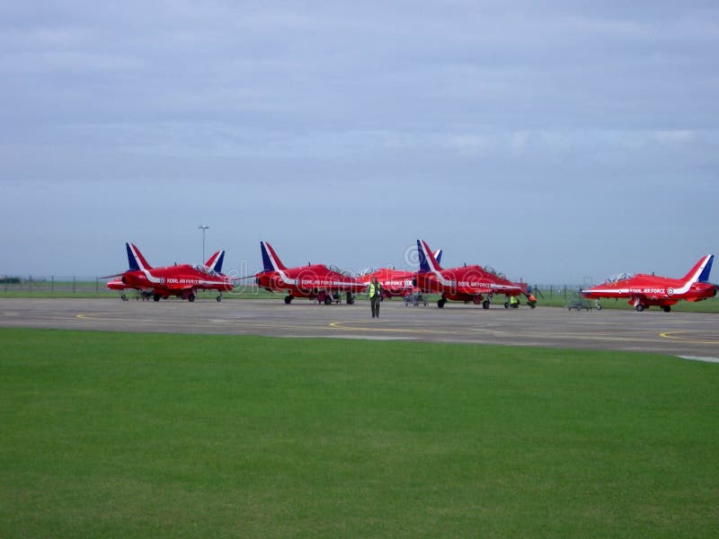 Red Arrows editorial photo. Image of display, lincolnshire - 97699561