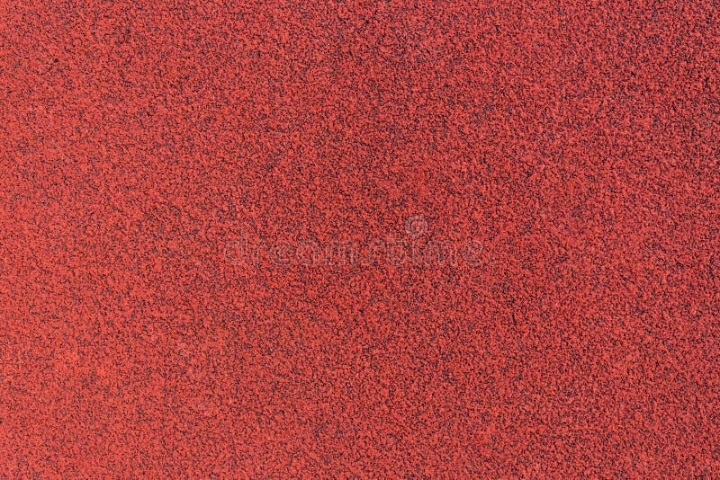 Red Asphalt Floor Texture. Red Stone Grain Texture Background Closeup ...