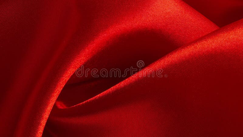 Red Atlas Material Background, Silk Abstract Textile Surface Stock ...