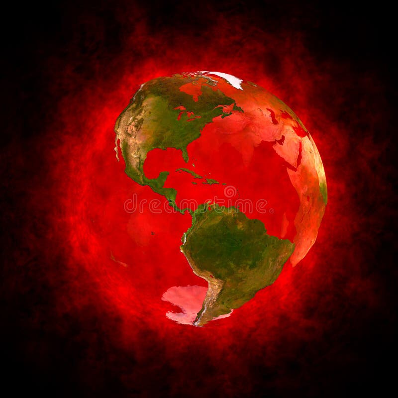 Fragile Planet Earth stock illustration. Illustration of fragile - 13940378