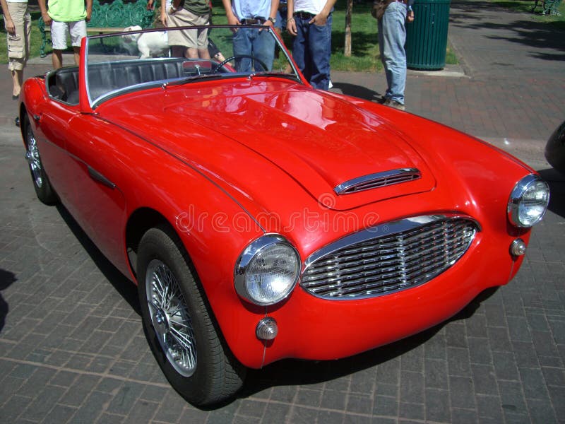 Red Austin stock photo. Image of retro, mexico, austin - 939192