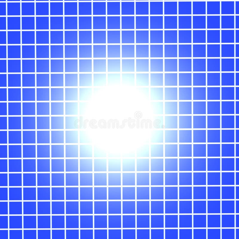 Red azul con la luz stock de ilustración. Ilustración de datos - 3016481