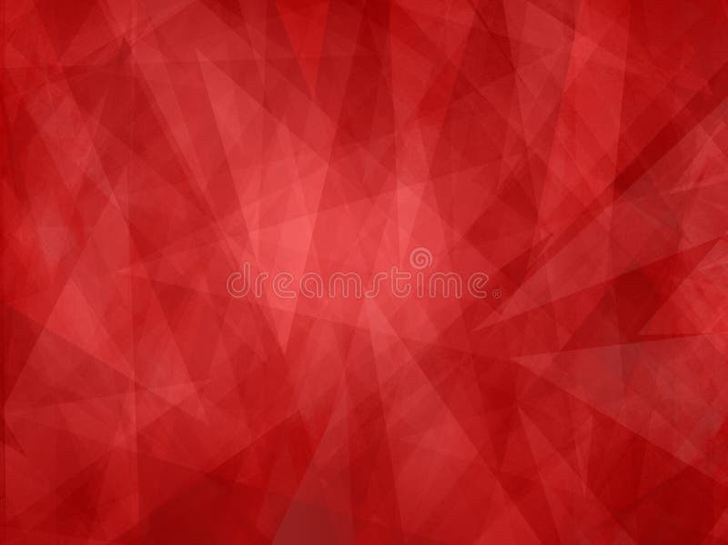 Red Background with Abstract Angles and Triangle Layers in Abstract ...