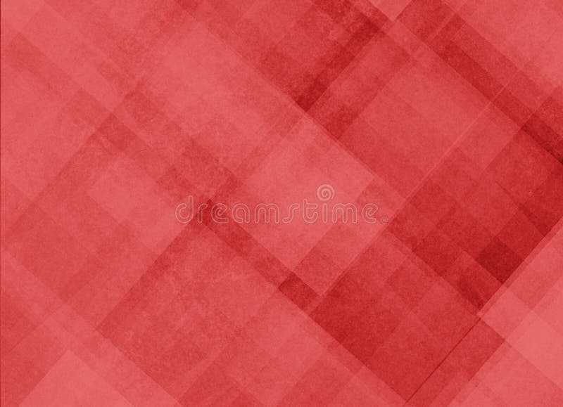 Red Background with Abstract Diagonal Lines and Rectangle Block Shapes ...