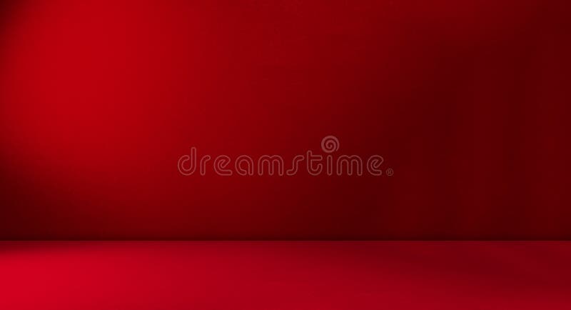 Red Background Abstract Gradient Light Studio Dark Floor Mockup Product ...