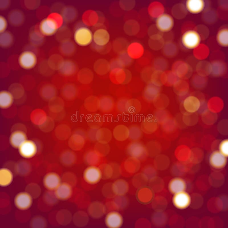 Red Background With Bokeh Stock Vector Illustration Of Sparkle 195652200