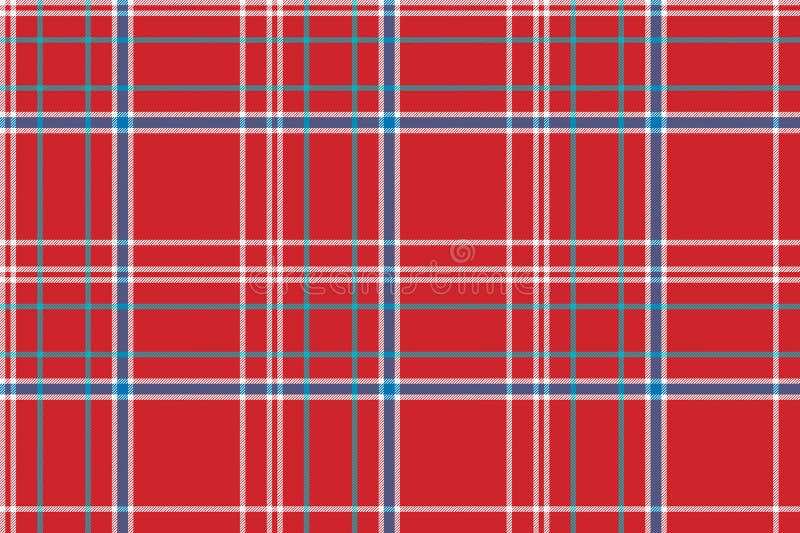 Red Background Check Fabric Texture Seamless Pattern Stock Vector ...
