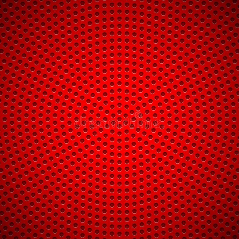 Seamless Circle Perforated Carbon Grill Texture Stock Vector ...