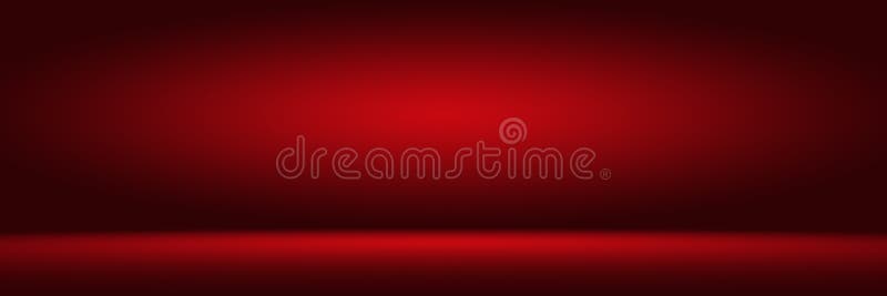 Red for Background and Display Your Product Stock Illustration ...