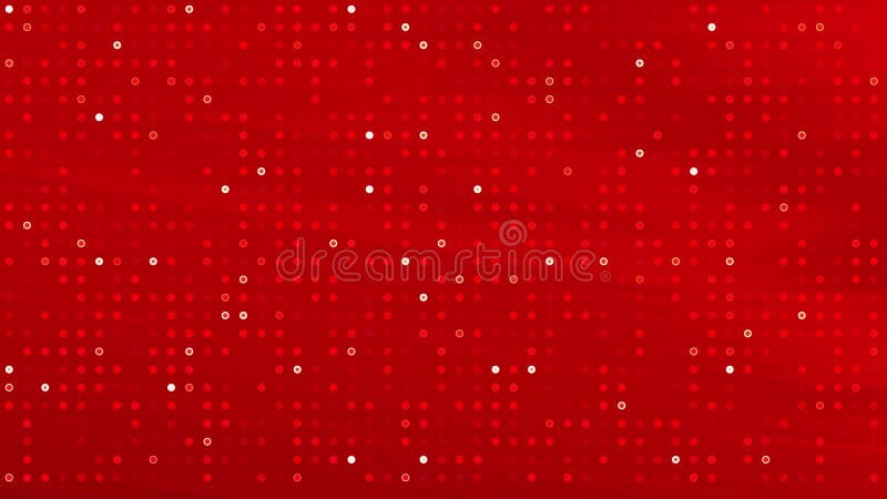 Red Dotted Pattern Background Loop. Stock Video - Video of media ...