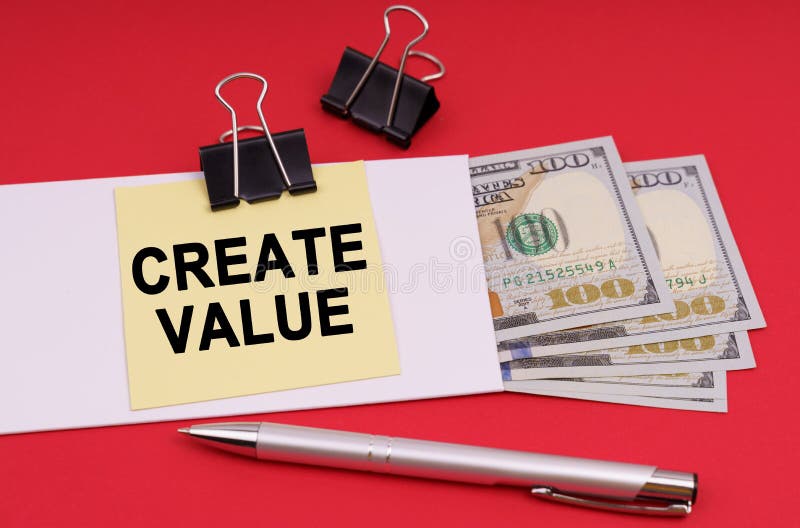 Create Value with Stacks of Money High Quality Stock Photo - Image of ...
