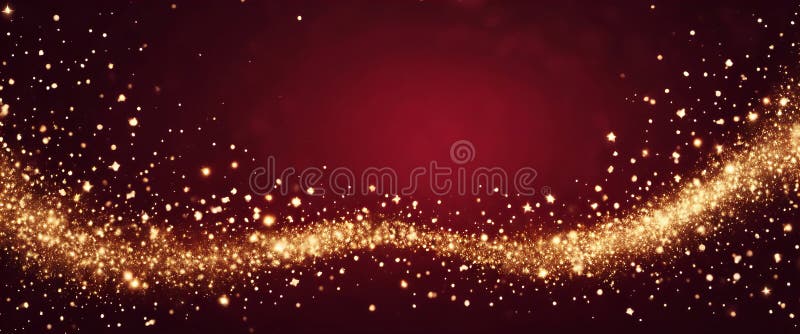 A Red Background with Gold Glitter on it Stock Photo - Image of ...