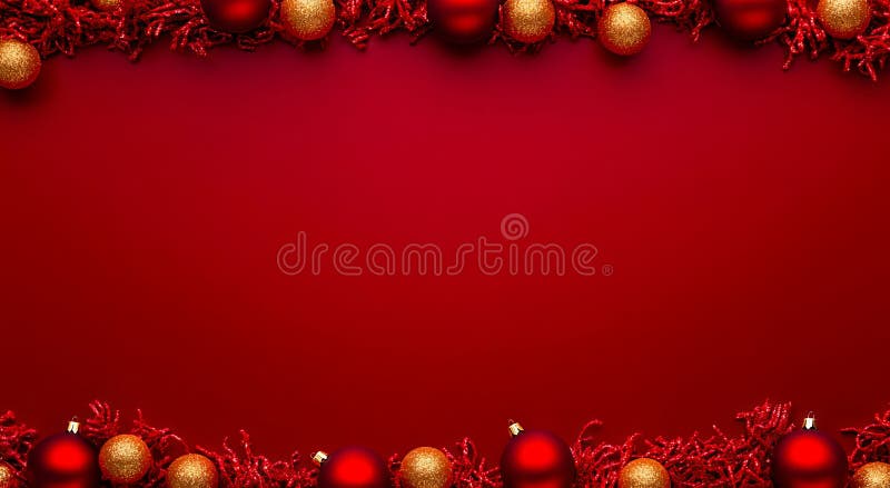 A Red Background with Red and Gold Ornaments on it Stock Photo - Image ...