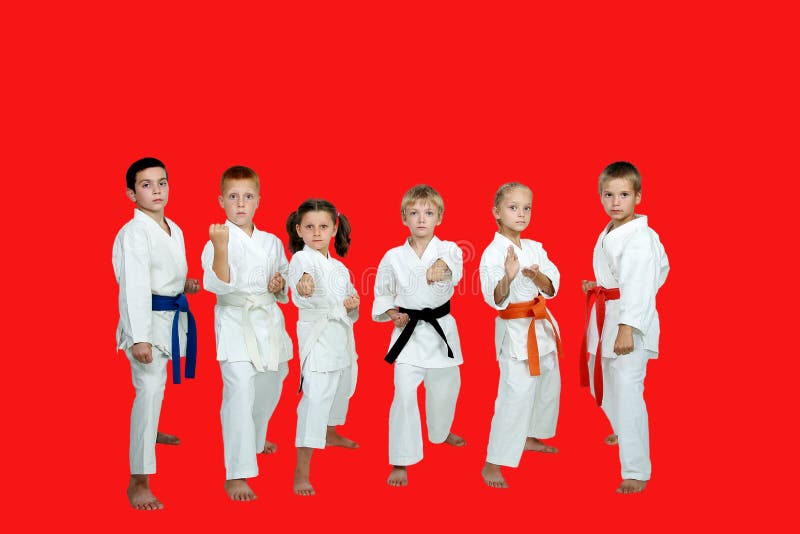 286 Kids Karate Red Background Stock Photos - Free & Royalty-Free Stock ...