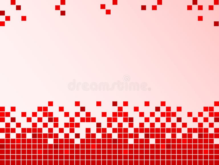 Pixelated Red Christmas Background Stock Illustrations – 742 Pixelated ...