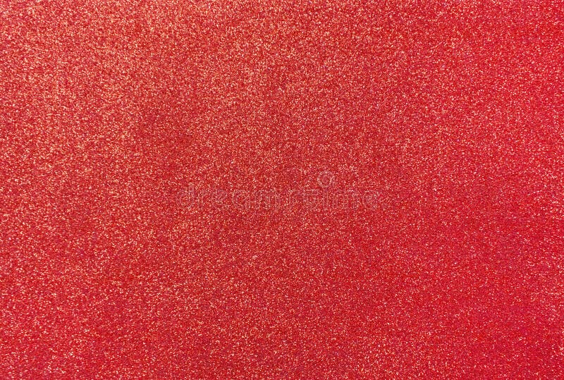 Red Background with Sequins. Red Foamiran with a Grainy Texture Stock ...