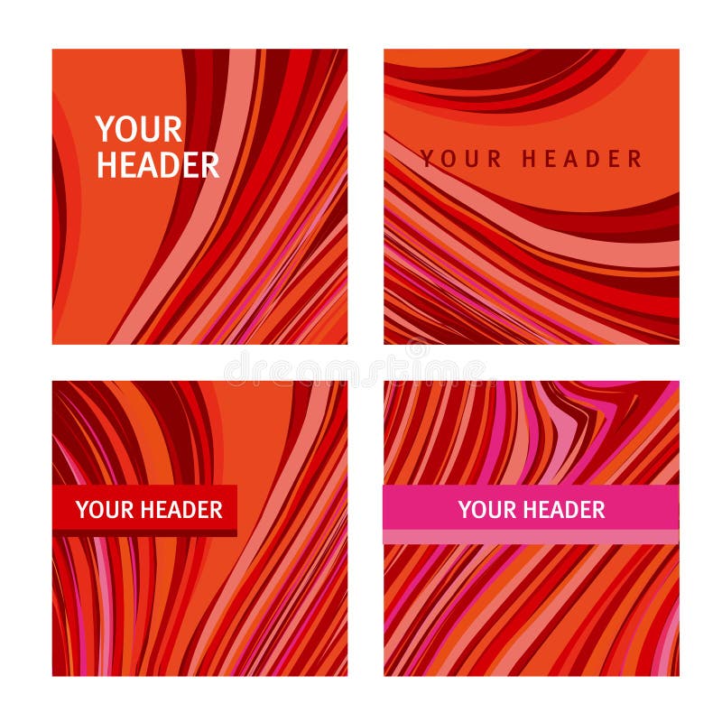 Red background set stock vector. Illustration of drawing - 64728728