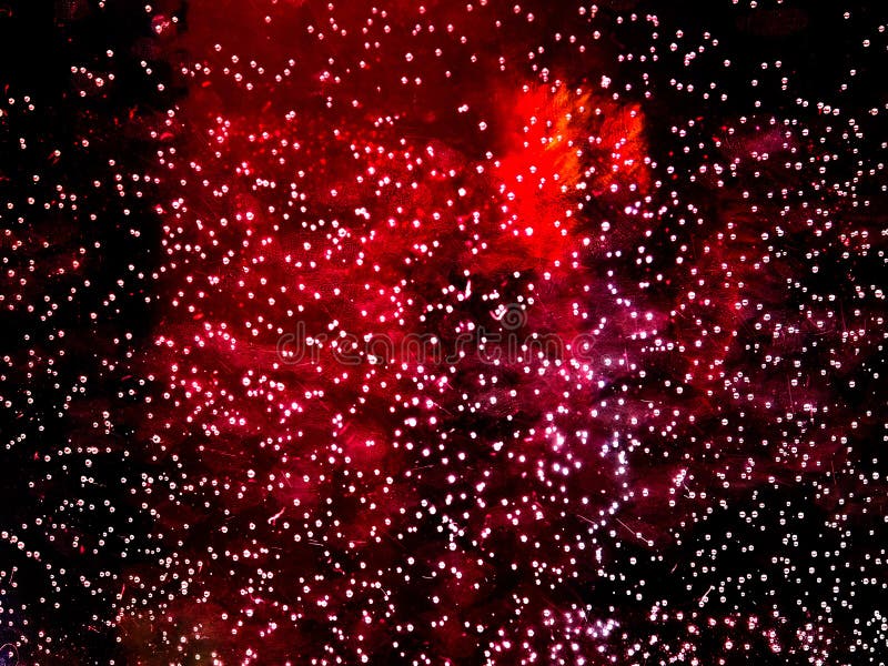 Red Background with Spots and Dashes Stock Image - Image of rainfall ...