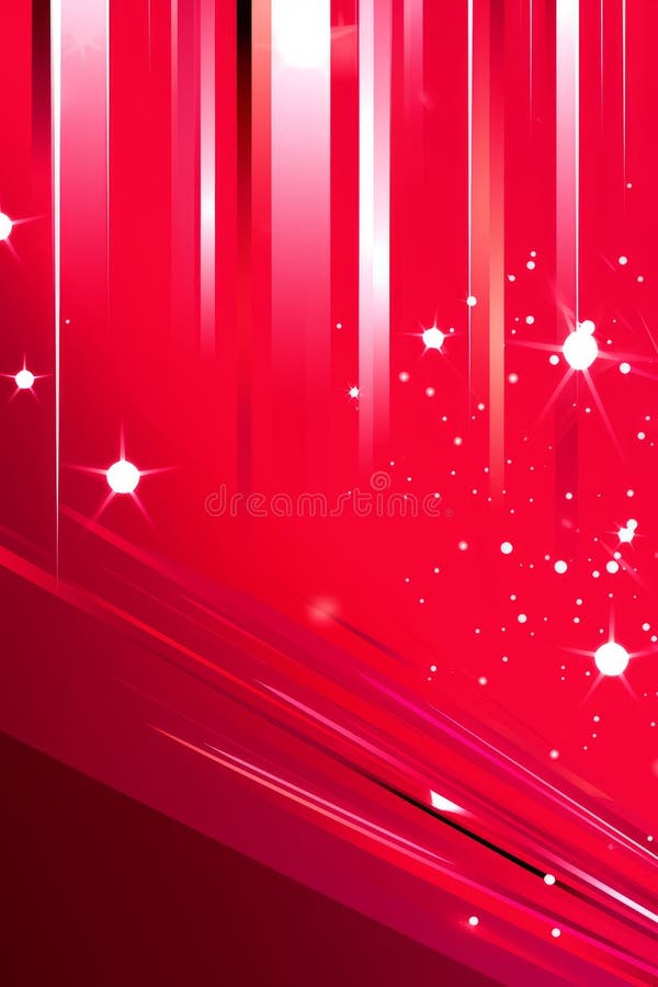 A Red Background with Stars and Stripes Stock Illustration ...