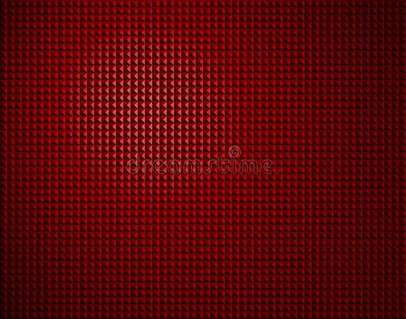 Red Background Texture with Pyramid Structure Stock Illustration ...