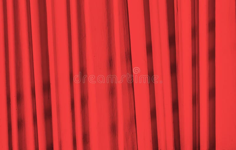 Red Background Vertical Lines. Surface of the Wall with a Decorative ...