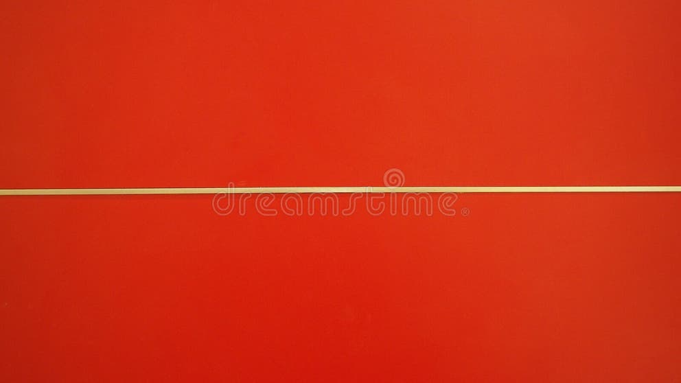 Red Background Wall with White Horizontal Line Stock Photo - Image of ...