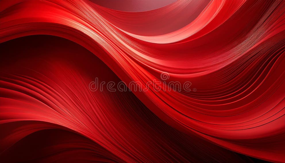Red background with waves stock illustration. Illustration of font ...
