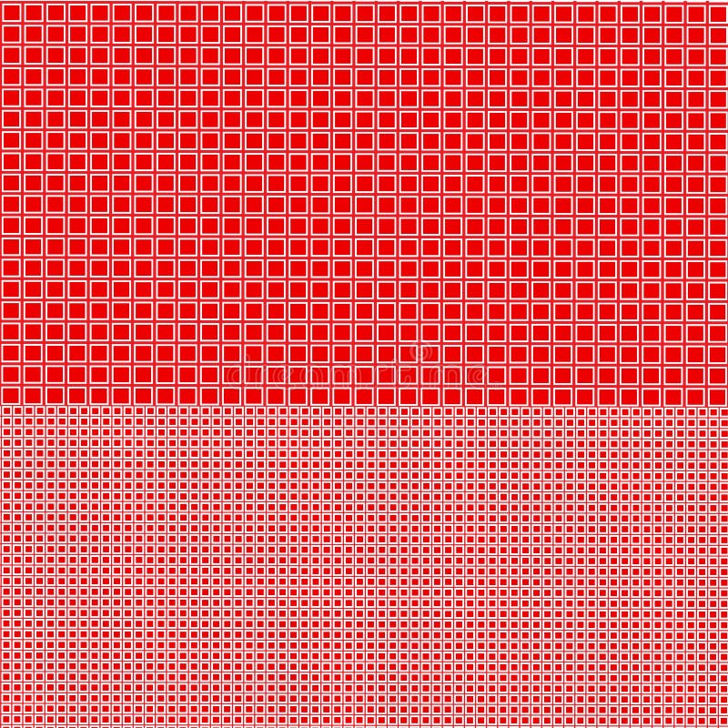 Pattern with Red and White Squares Stock Vector - Illustration of ...