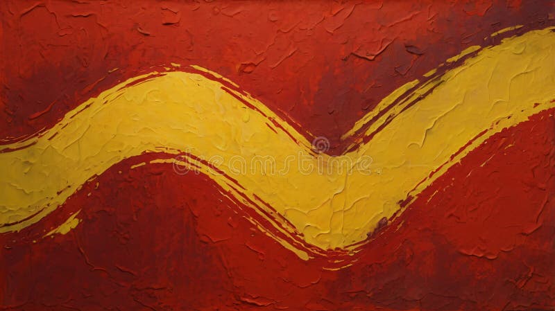 Red Background with Yellow and White Stripes Stock Illustration ...