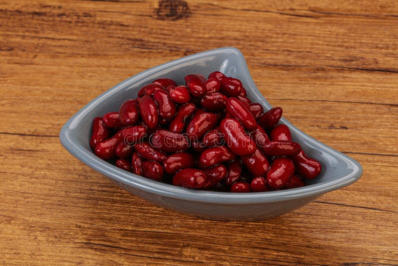 Red Baked Kidney in the Bowl Stock Image - Image of close, vegetarian ...