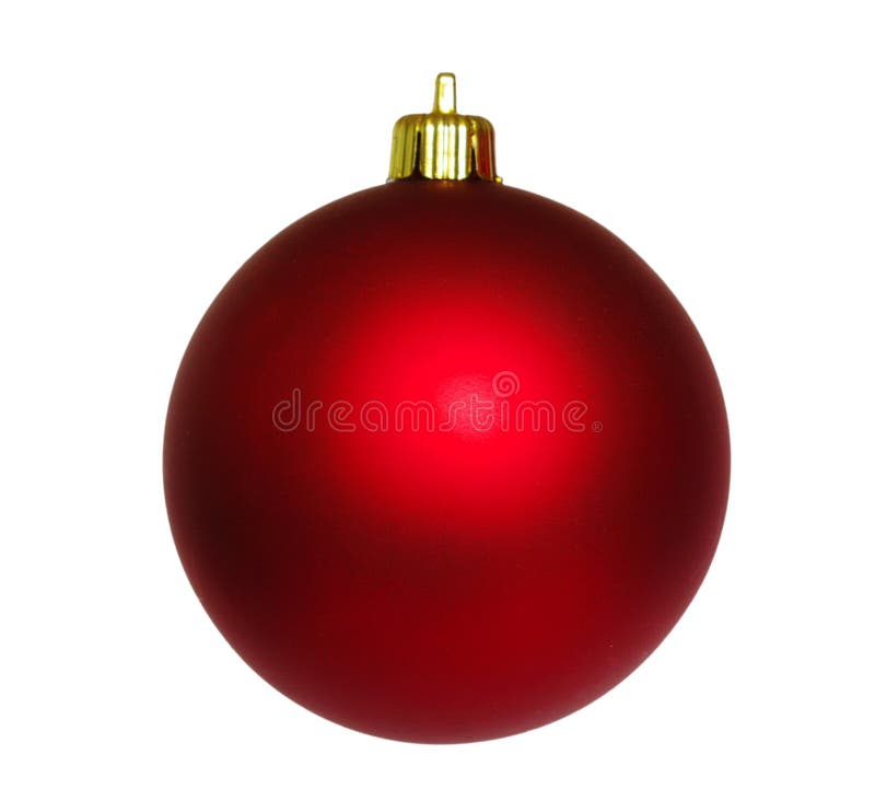 Red ball stock photo. Image of ornament, pendant, celebrate - 11721228