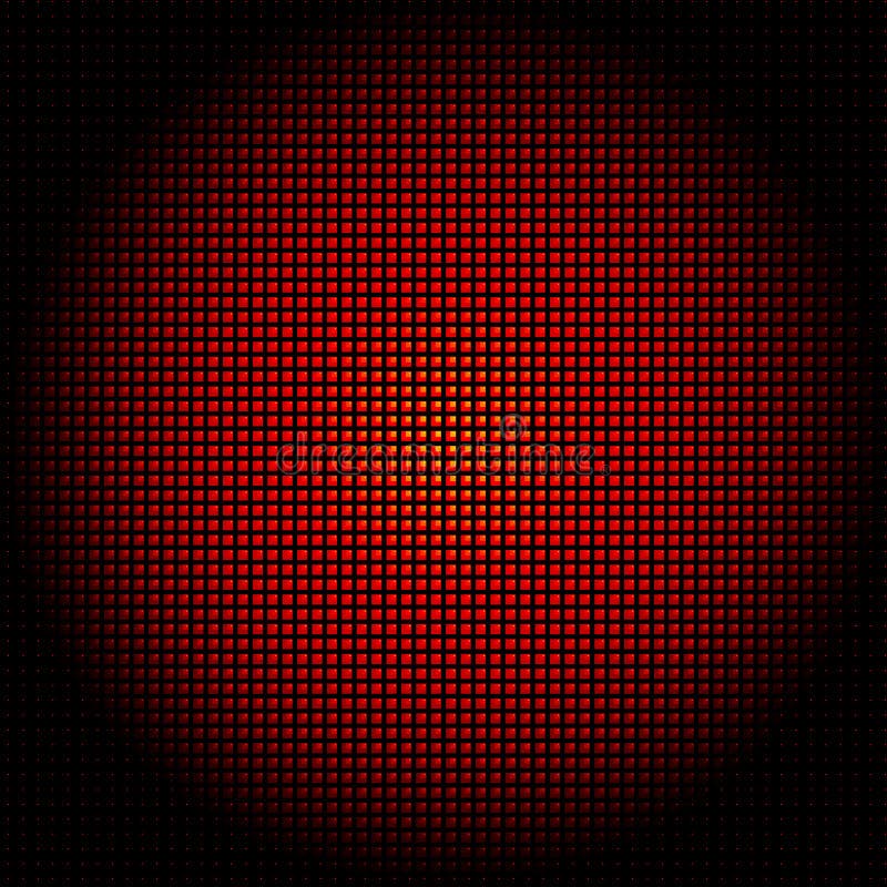 Red Ball Abstract Background Stock Vector - Illustration of circle ...