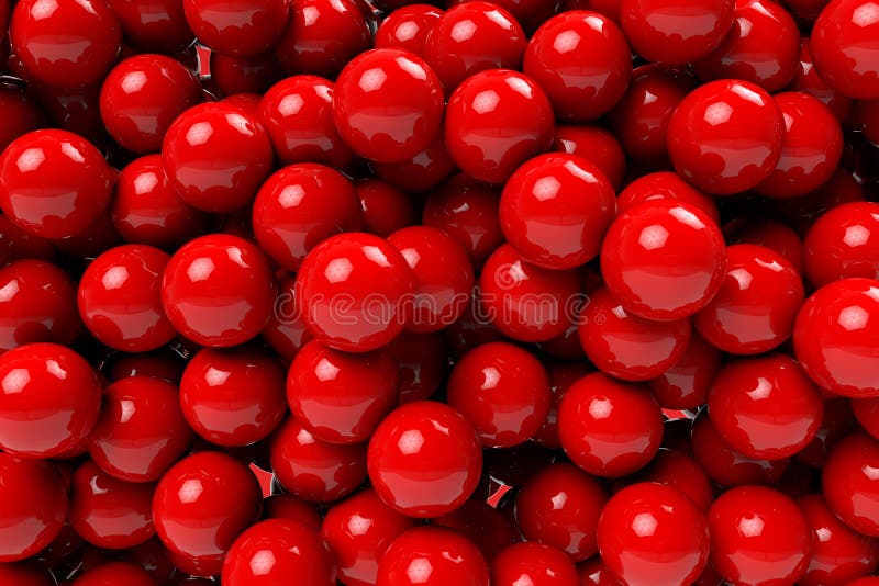 Red Ball Background Sweet Ball Stock Illustration - Illustration of ...