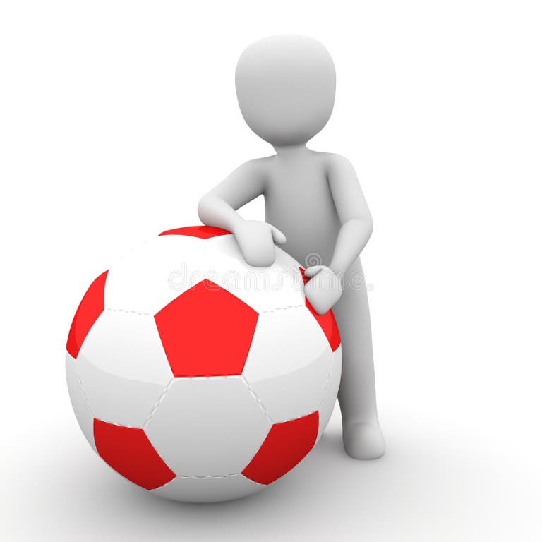 Red ball stock illustration. Illustration of meeting - 31580701