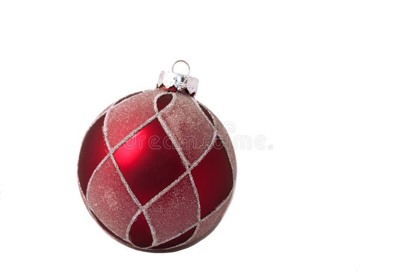 Red ball isolated stock photo. Image of celebration, beautiful - 343778