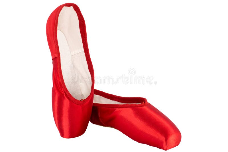 Red ballet pointe stock image. Image of human, shoes, ballet - 3197887