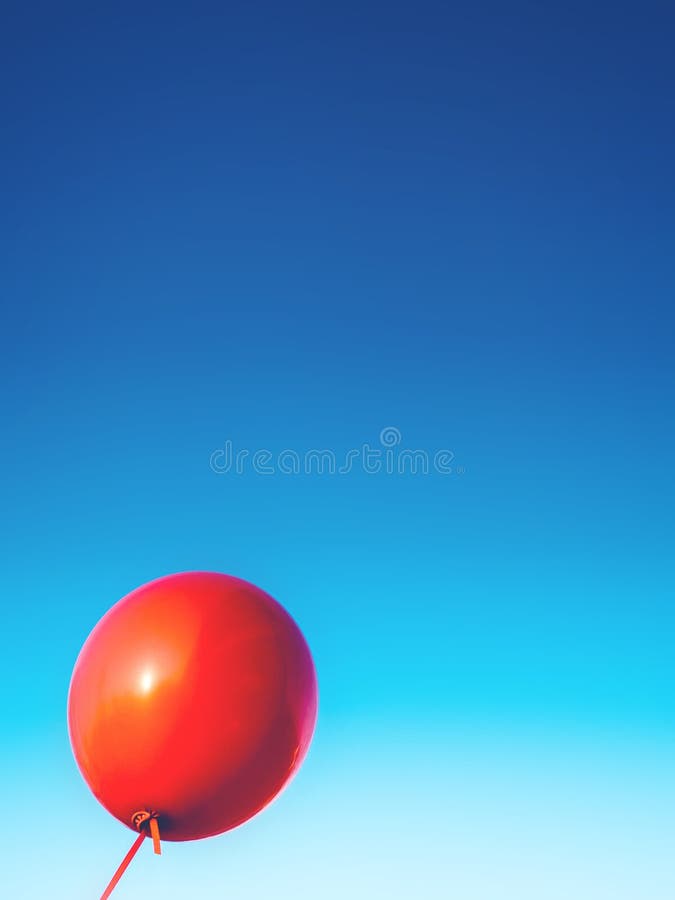 Red Ballon stock image. Image of - 95409663
