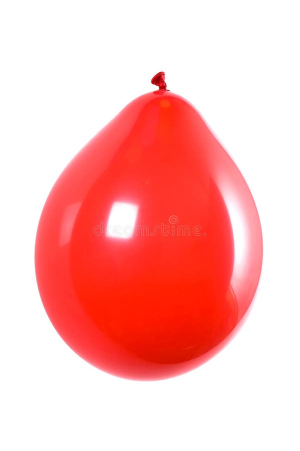 Red balloon stock image. Image of isolated, balloon, floating - 11623917