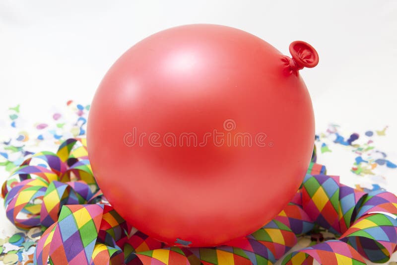 Red balloon stock photo. Image of green, celebration - 18297034