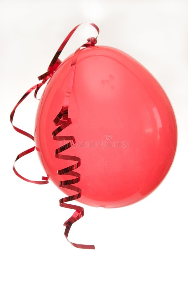 Red balloon stock photo. Image of twisted, balloon, decoration - 3231816