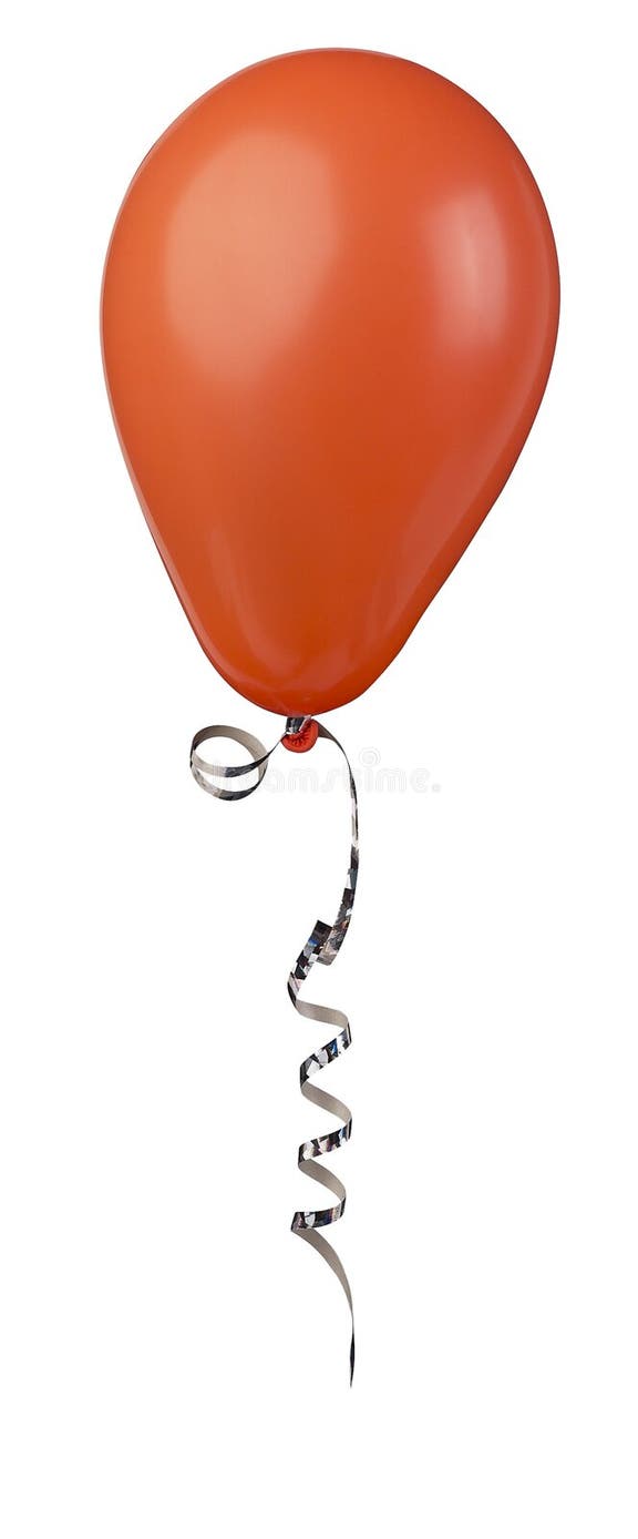 Red Balloon stock photo. Image of balloon, clipping, decoration - 3464336