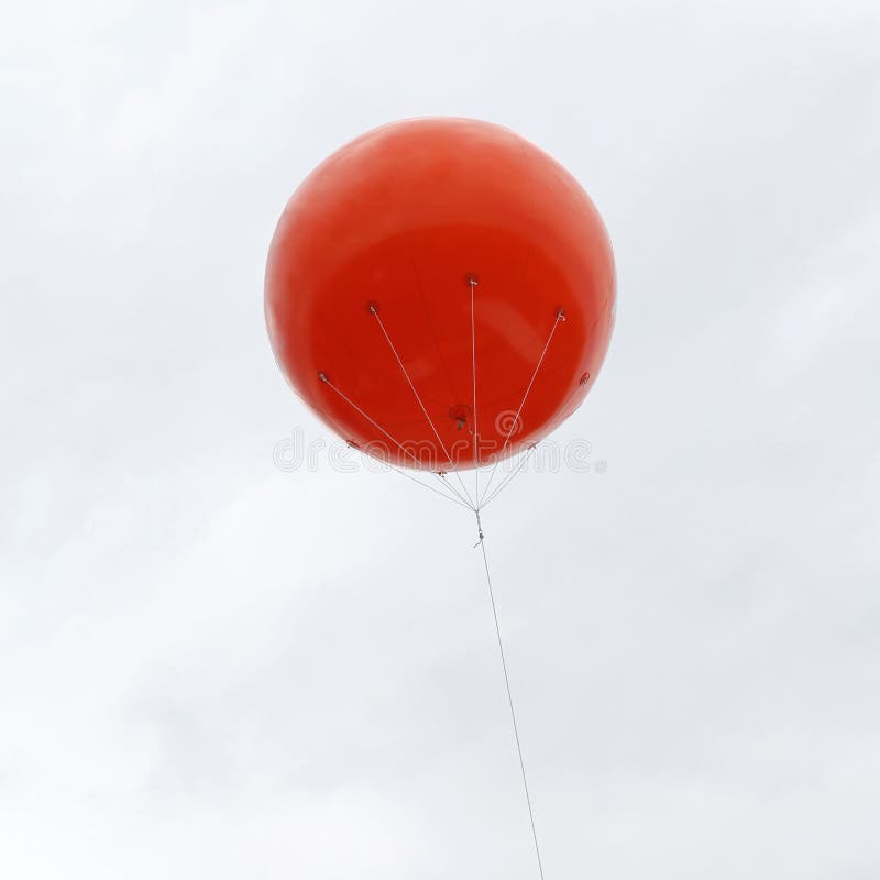 Red Balloon Helium stock photo. Image of object, balloon - 150272728