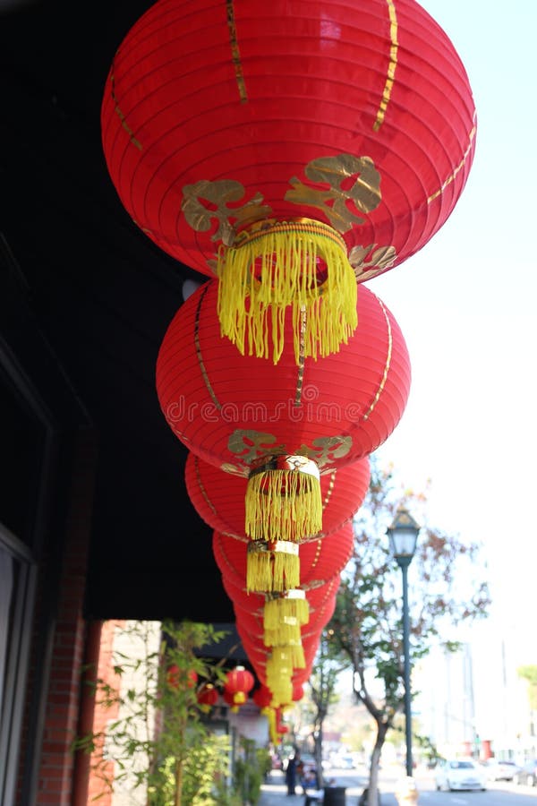 Red Balloons stock image. Image of color, chinese, light - 73708739