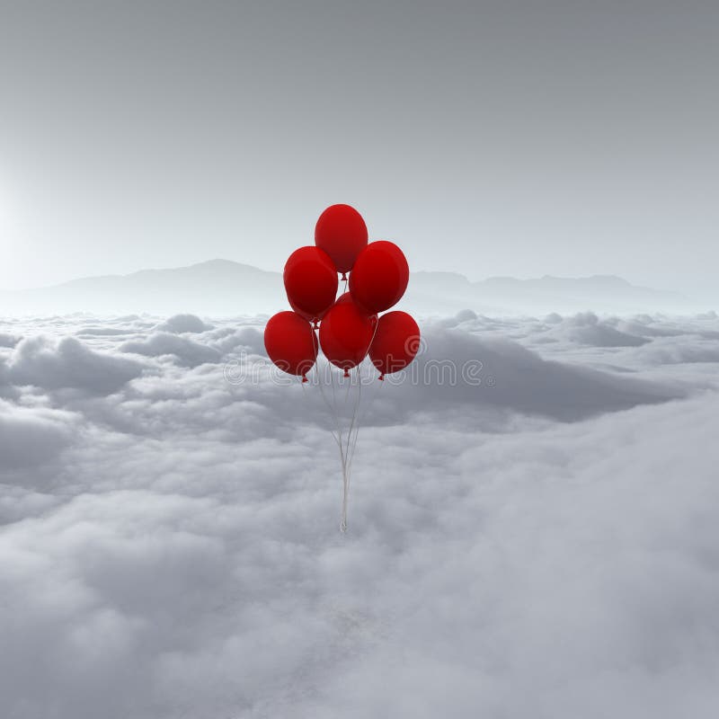 Red Balloons Stock Illustrations – 58,822 Red Balloons Stock ...