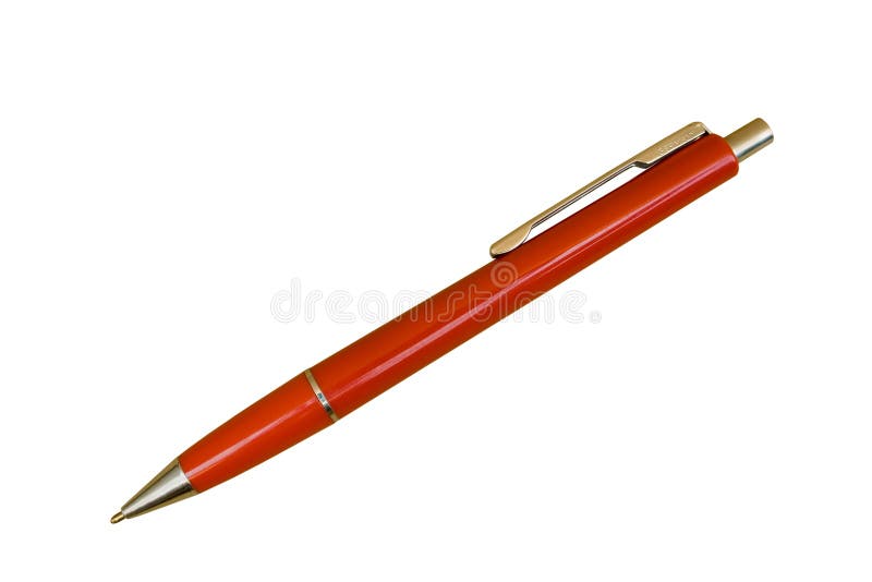 Red pen stock image. Image of business, letter, office - 4710743
