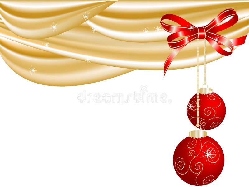 Red balls stock vector. Illustration of border, garland - 22113753
