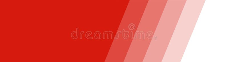 Red Banner with Soft Diagonal Color Tarnsition Stock Illustration ...