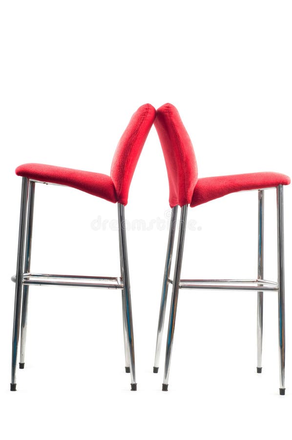 Red bar stool stock photo. Image of seat, stylish, barstool - 15690316