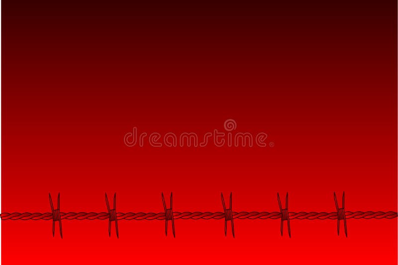 Red Barbed Wire Background Stock Illustrations – 578 Red Barbed Wire ...
